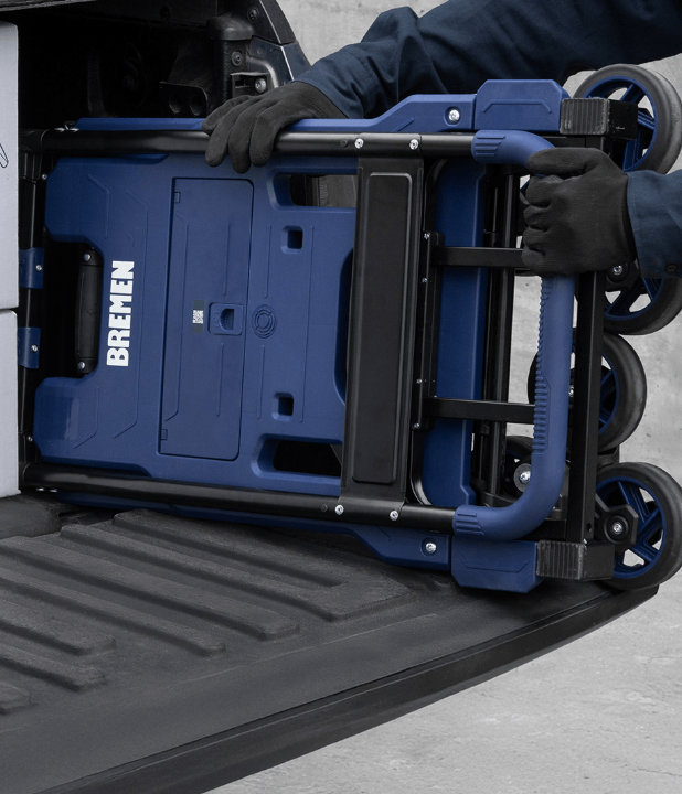 CARRO PLEGABLE CARGA HORIZONTAL/VERTICAL 150 KG BREMEN® - BR8640 | Profein